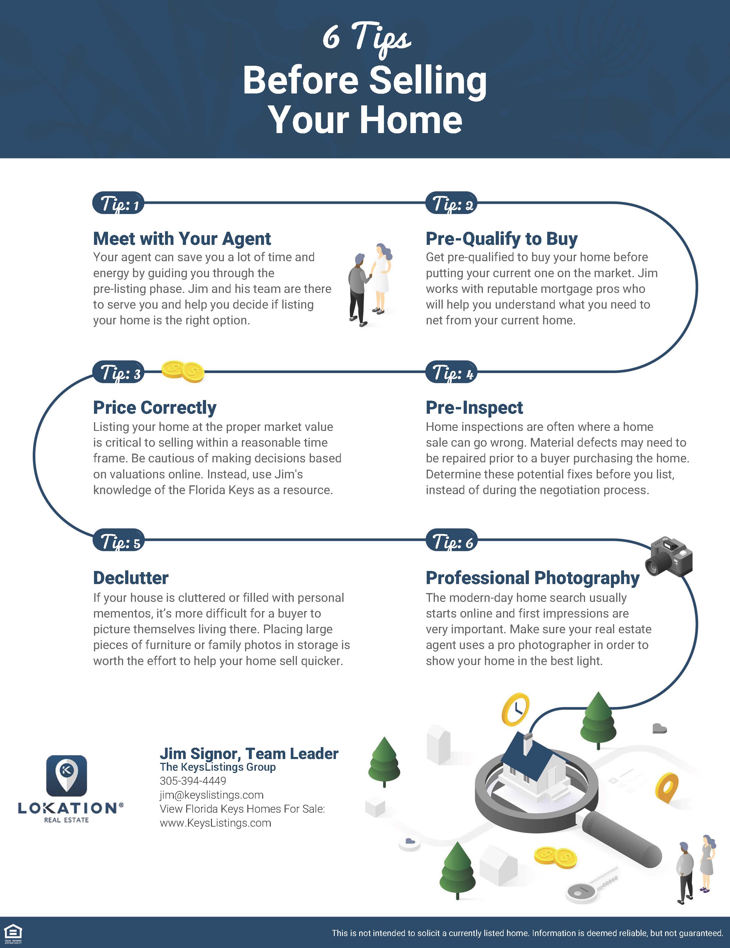 6 Tips Before Selling Your Home