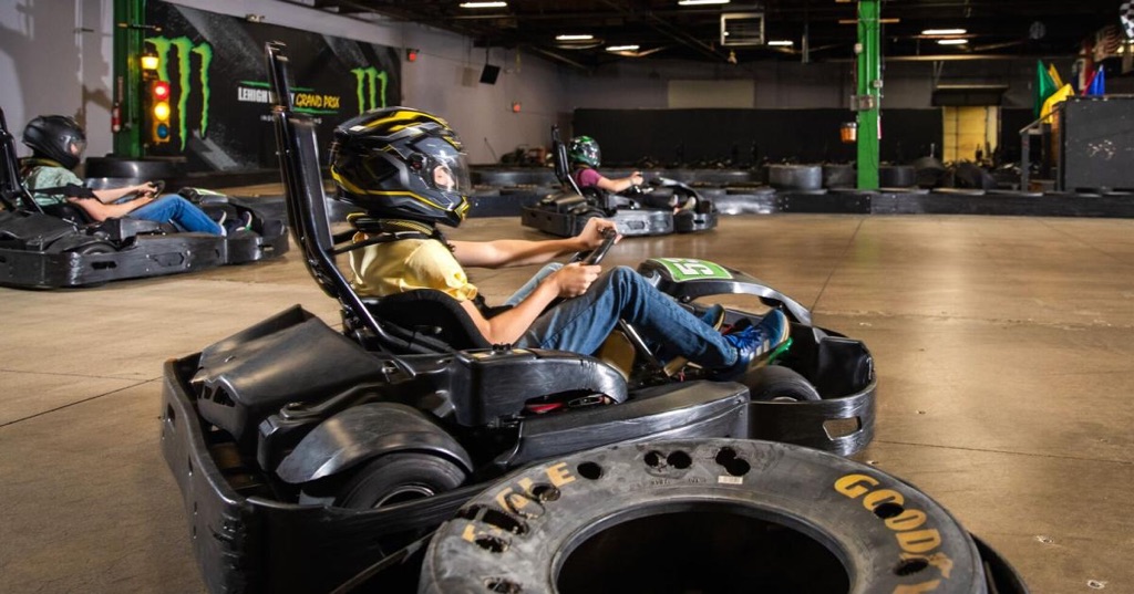 Lehigh Valley Grand Prix Go Kart Racing in Allentown, Pennsylvania