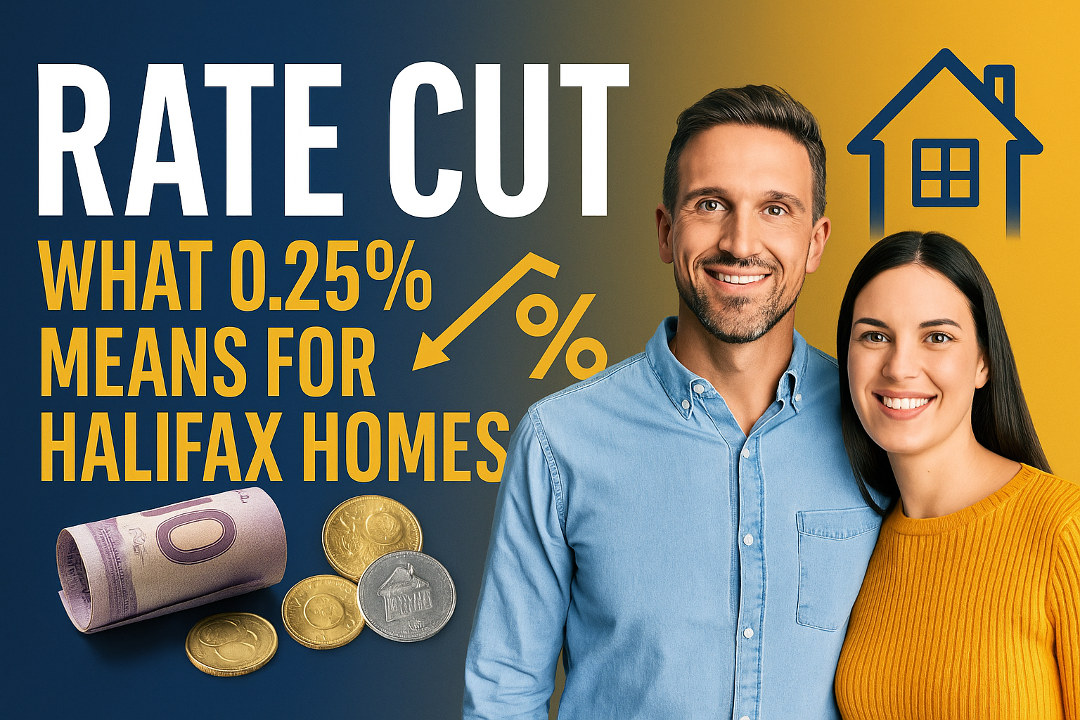What the Recent 25 Basis Point Rate Drop Means for Halifax Homeowners