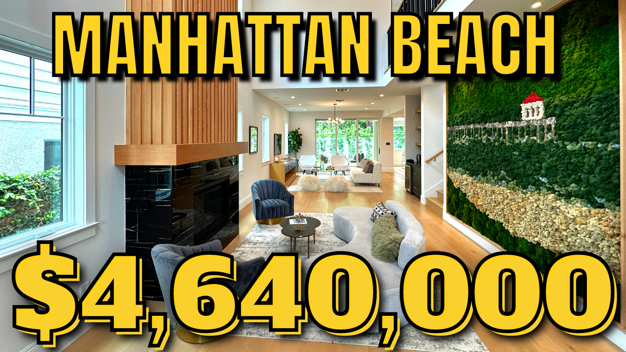 Manhattan Beach Tree Section Luxury Home Tour | Living in Manhattan Beach