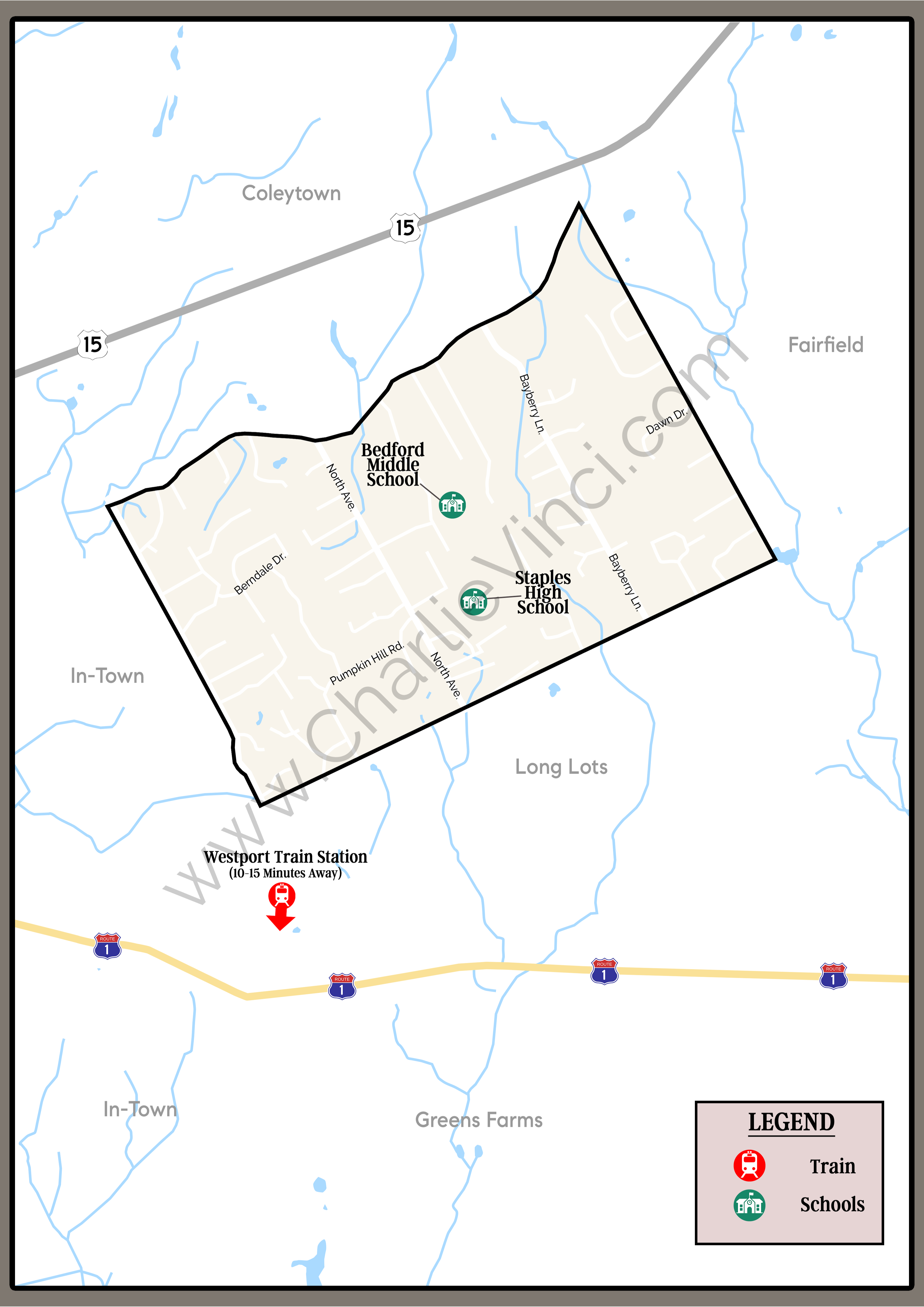 Hunt Club Neighborhood Map