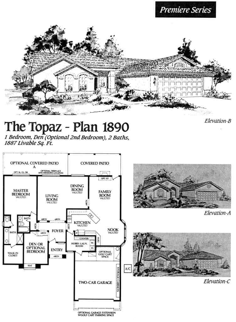 1890 Historic Home Floor Plan