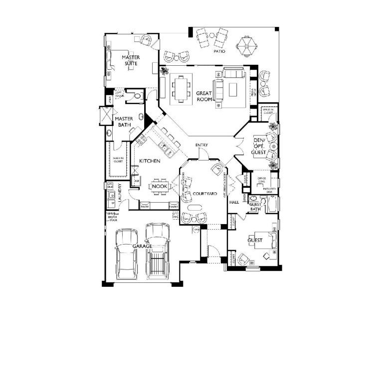 Civitas Floor Plan - Veritas Collection - Trilogy at Vistancia