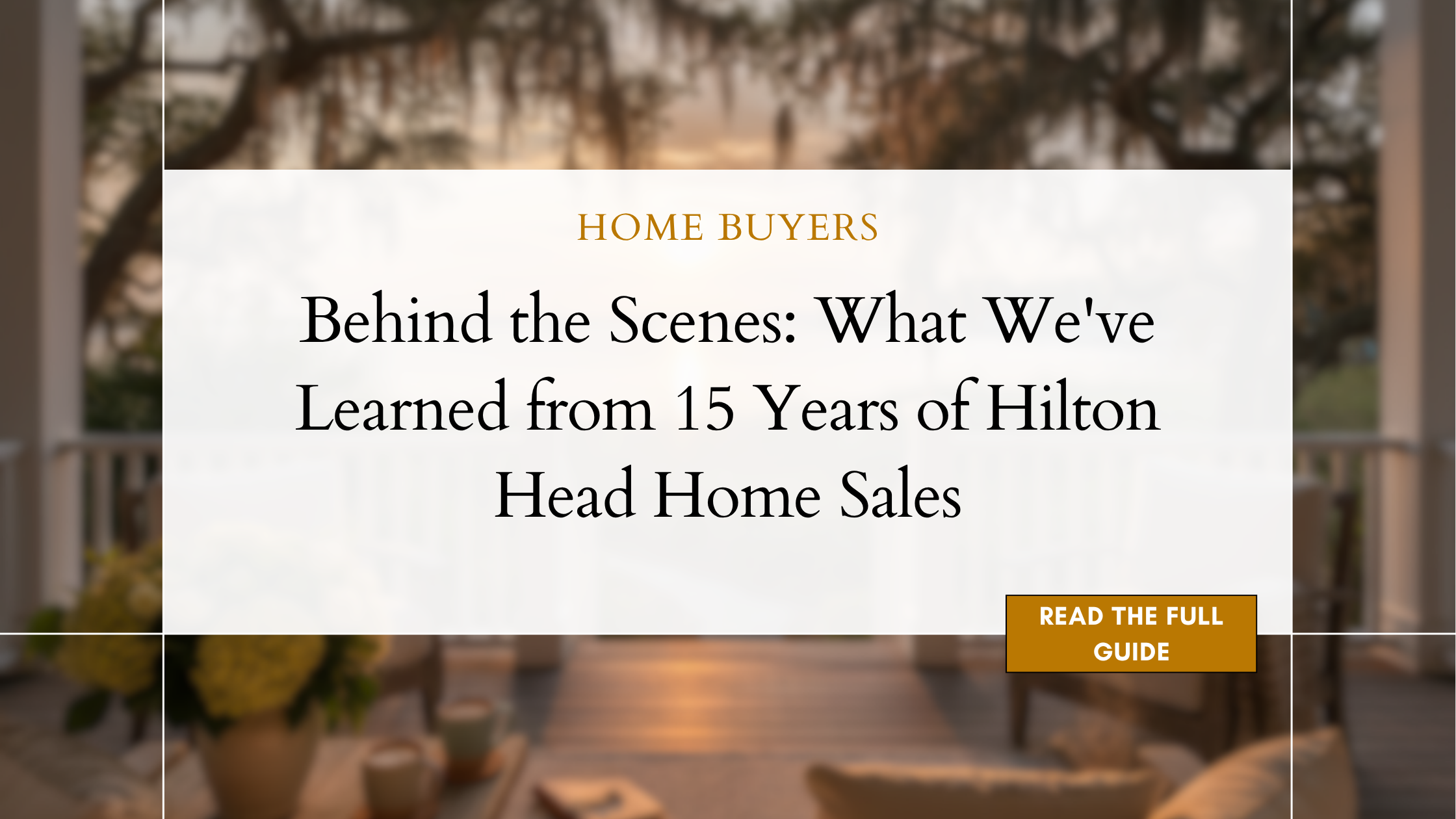 15 Years of Hilton Head Luxury Real Estate Insights
