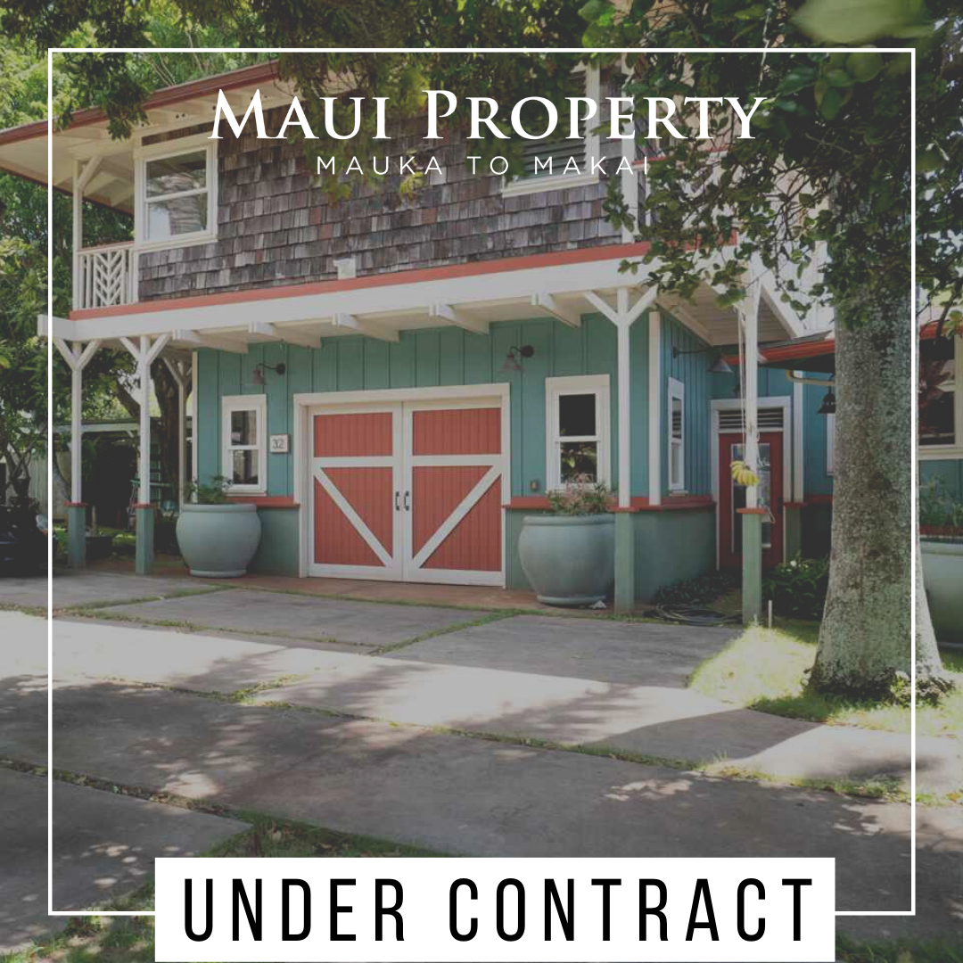 Listing Under Contract