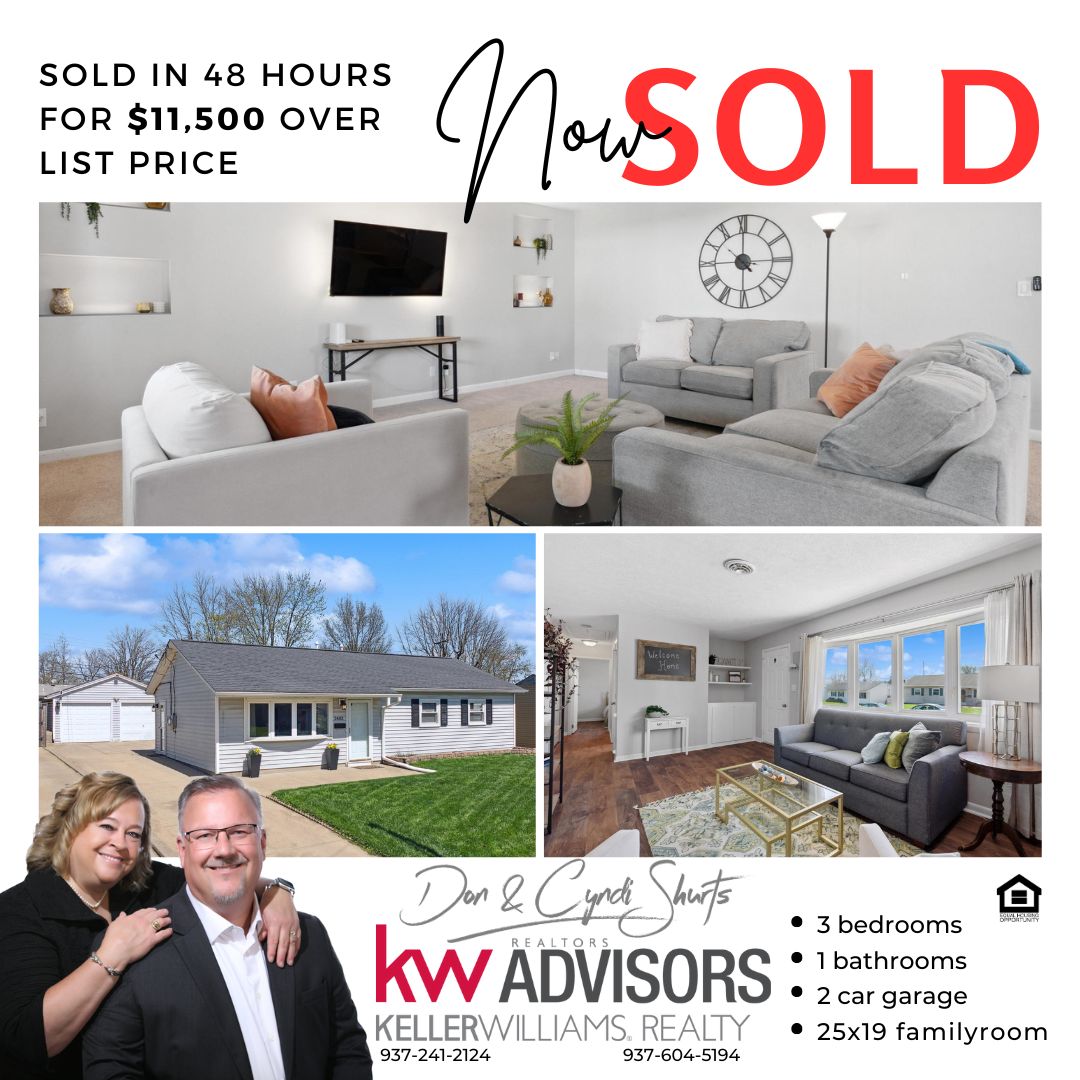 Kettering Ohio Home Sale: Sold in 48 Hours with 10 Offers Over Asking