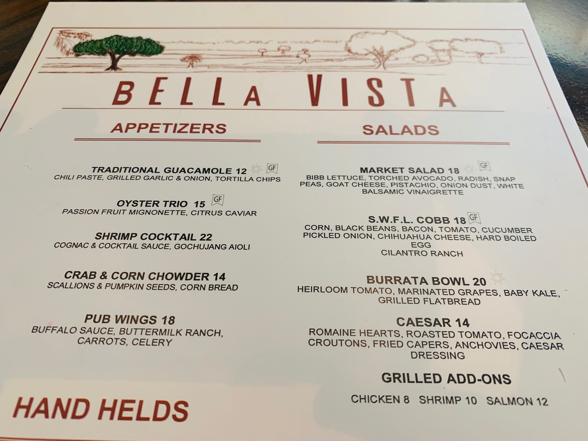 Bella Vista Lounge Photos