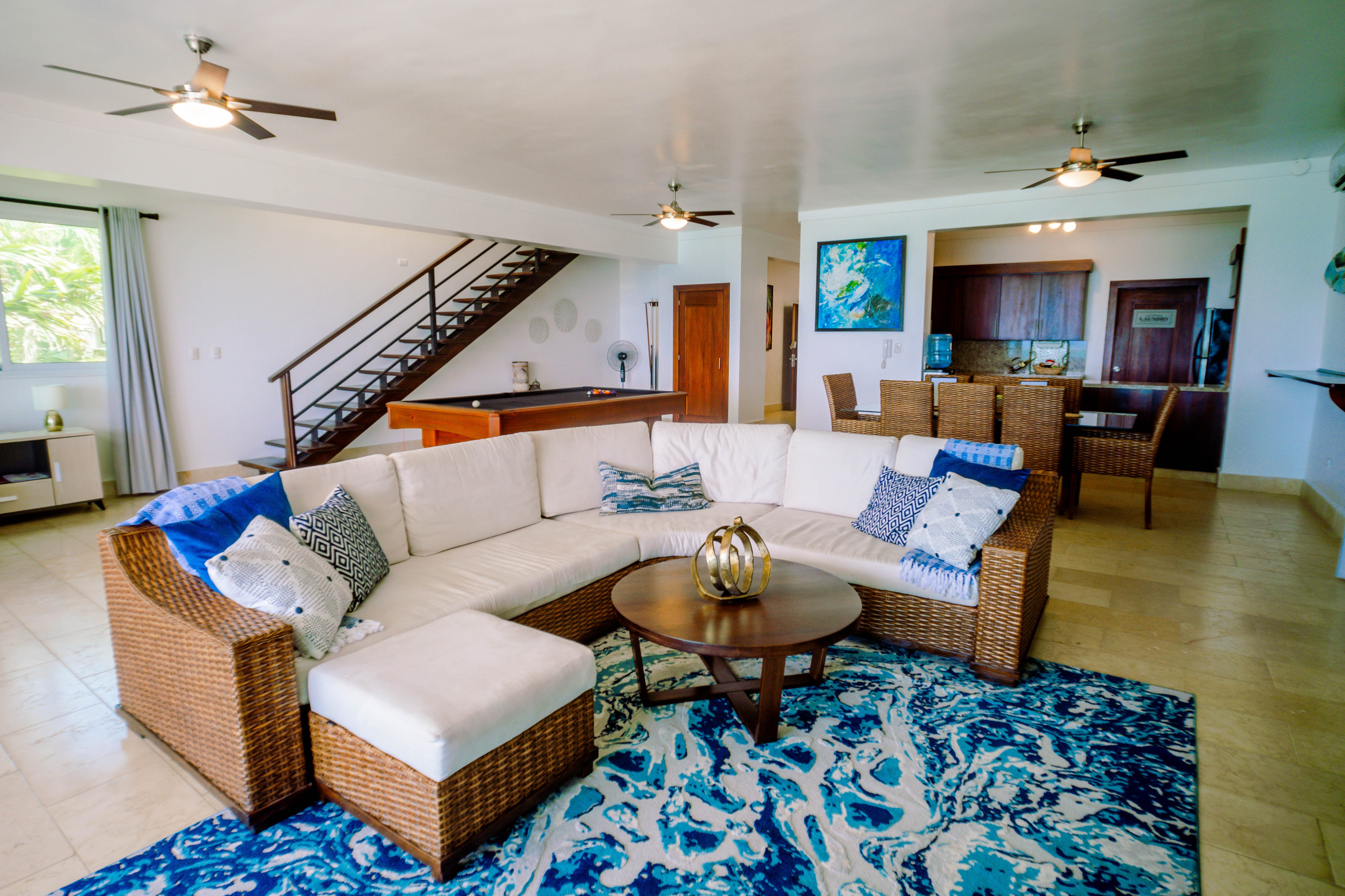Huge 5 Bedroom Beachfront 2 Story Condo in Blue Green $699,000