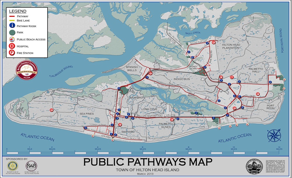 Hilton Head Bike Paths & Maps