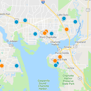 North Port Florida Zip Code Map - Map