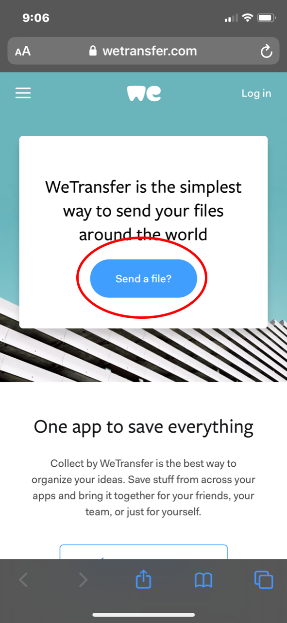 3. TAP ON THE PLUS BUTTON TO ADD YOUR FILES.