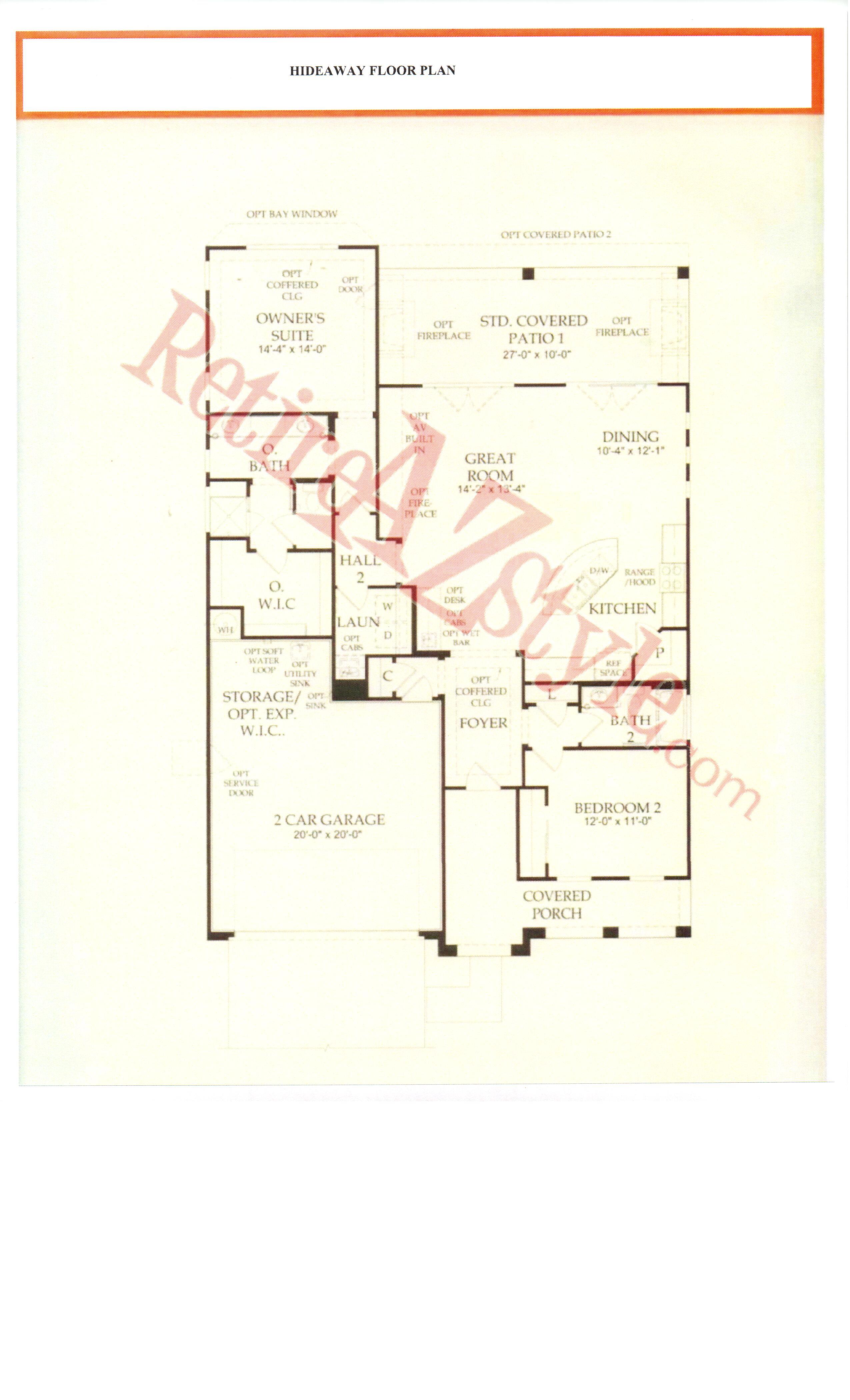 House Plans Sun City
