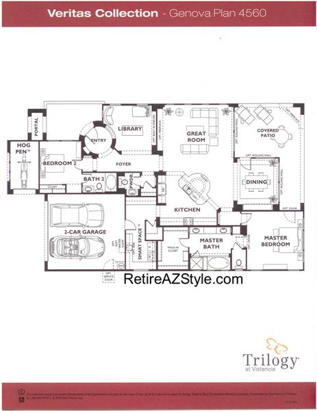 Trilogy New Homes for sale, Trilogy at Vistancia New Models, Trilogy ...