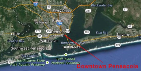 Downtown Pensacola