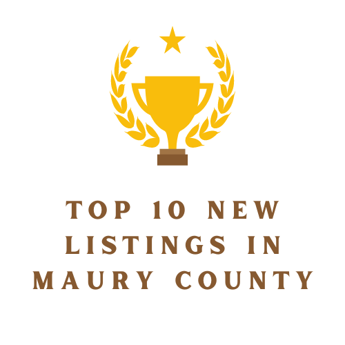 Top 10 New Listings in Maury County
