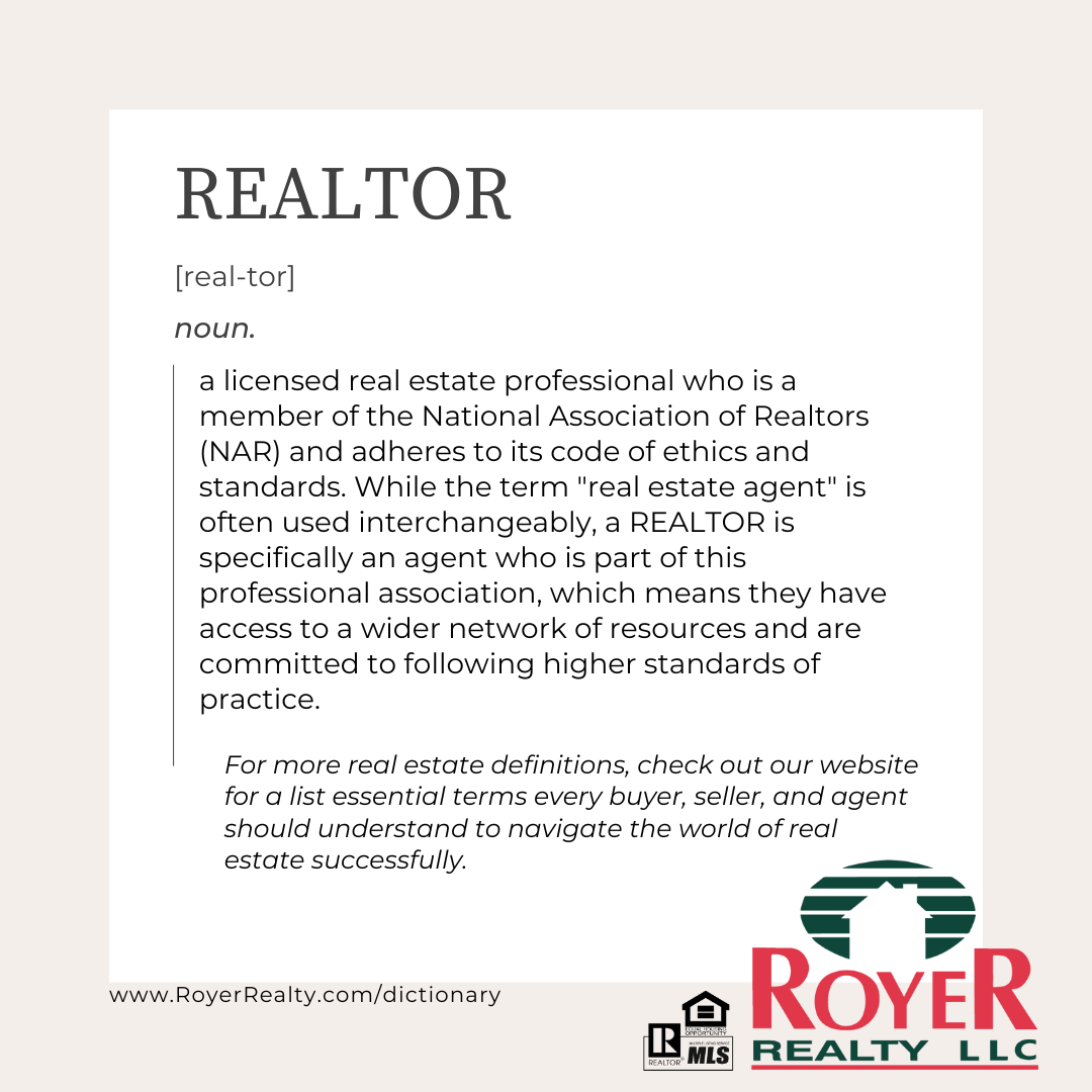 Real Estate Dictionary