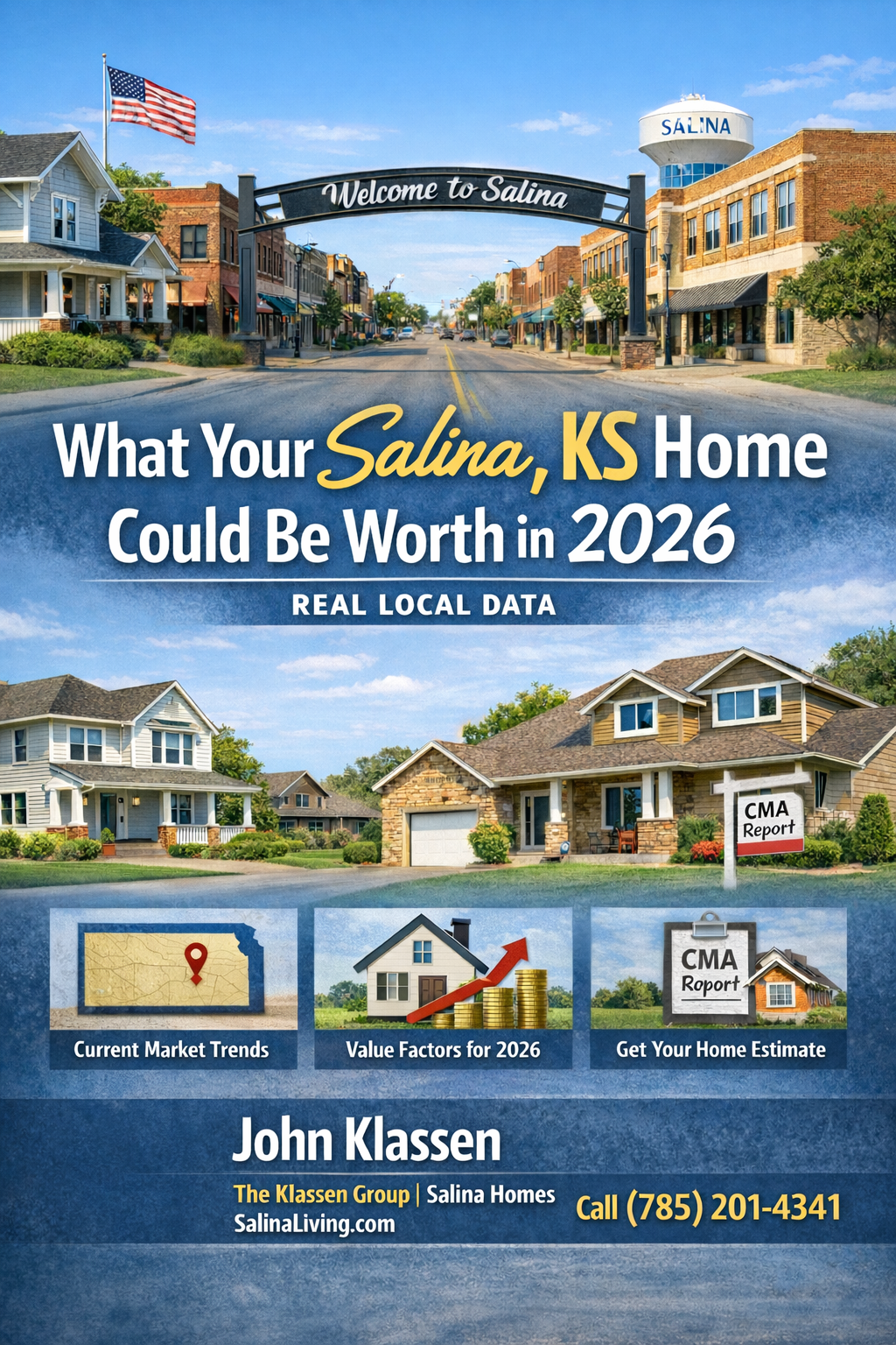 What Could Your Salina, KS Home Sell for in 2026? Local Market Data