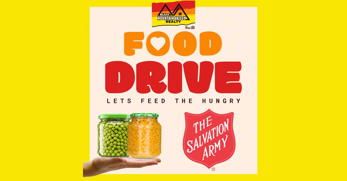 Month of October: Salvation Army Food Drive