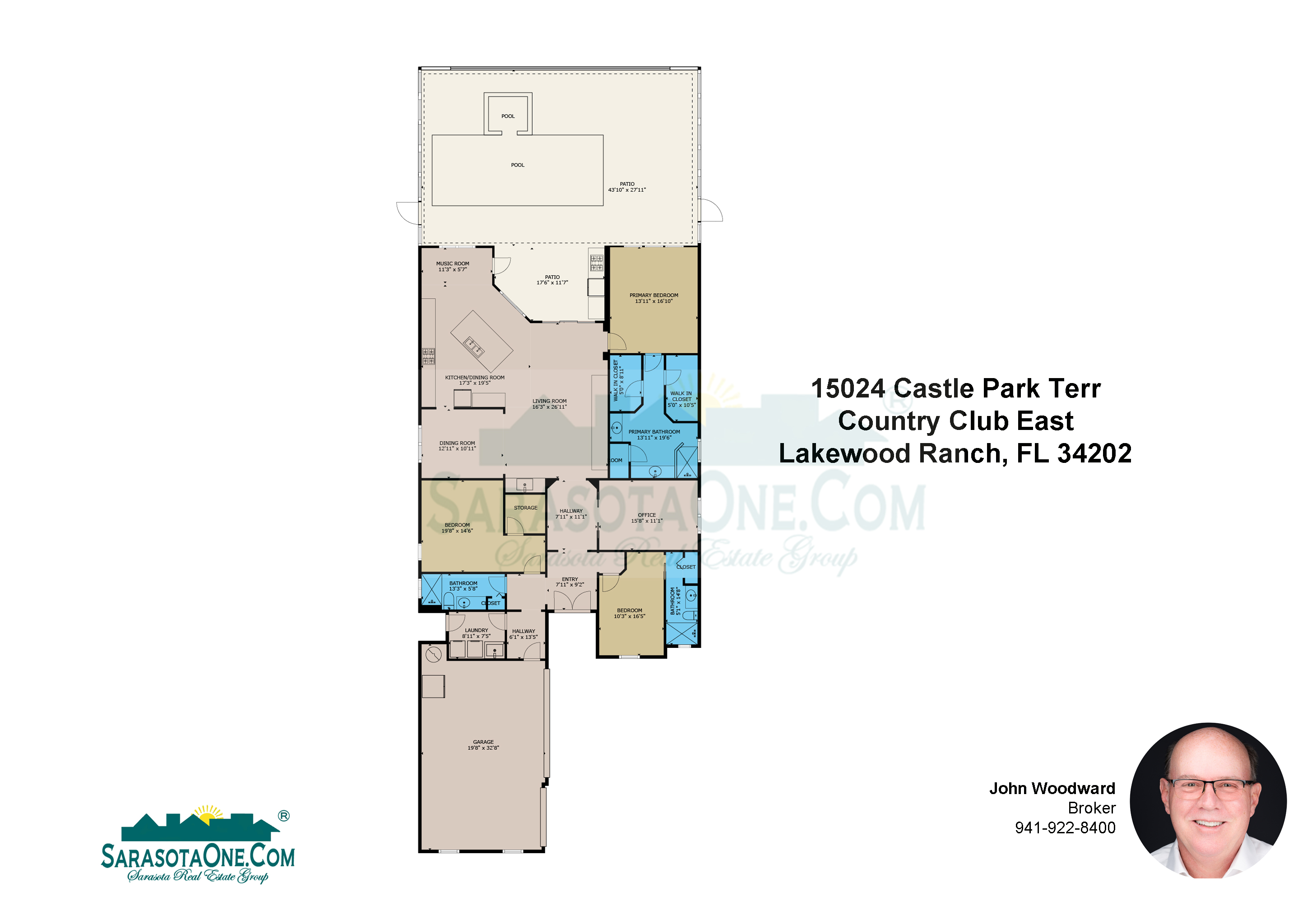 15024 Castle Park in Country Club East Defines Lakewood Ranch Luxury Living