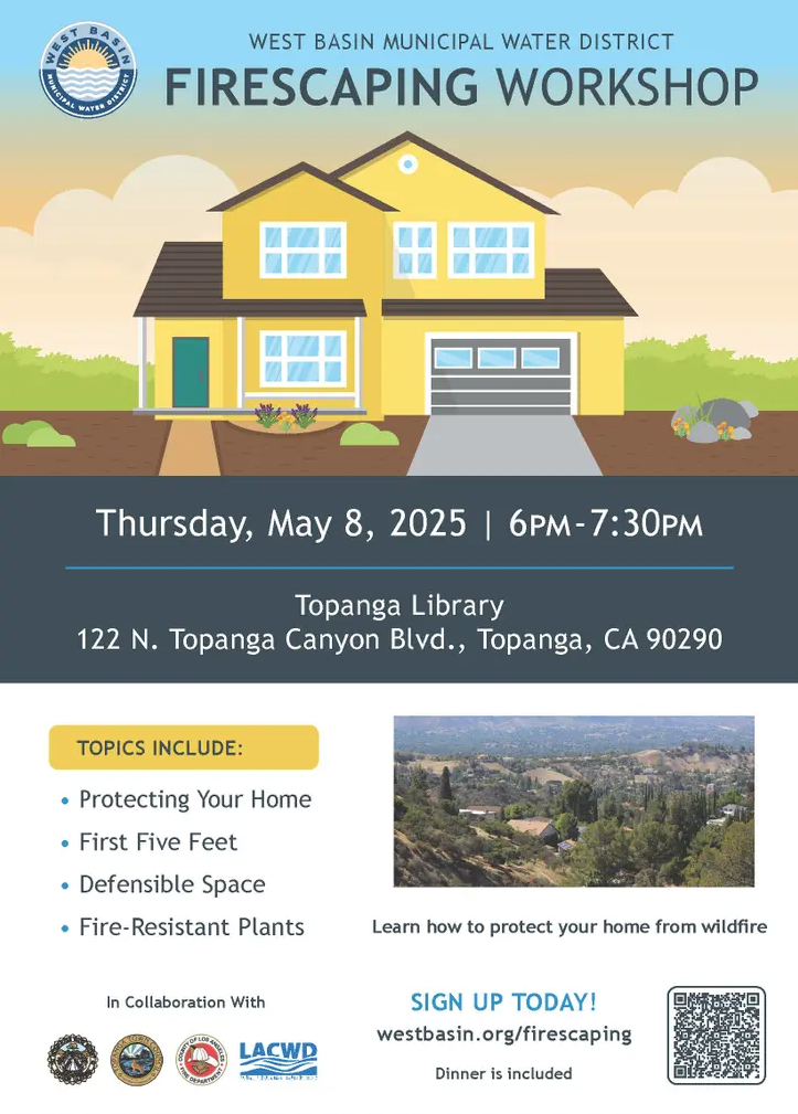 Protect Your Home: Hands-On Firescaping Workshop Coming to Topanga!