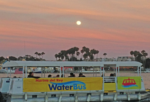 The Marina Del Rey Waterbus