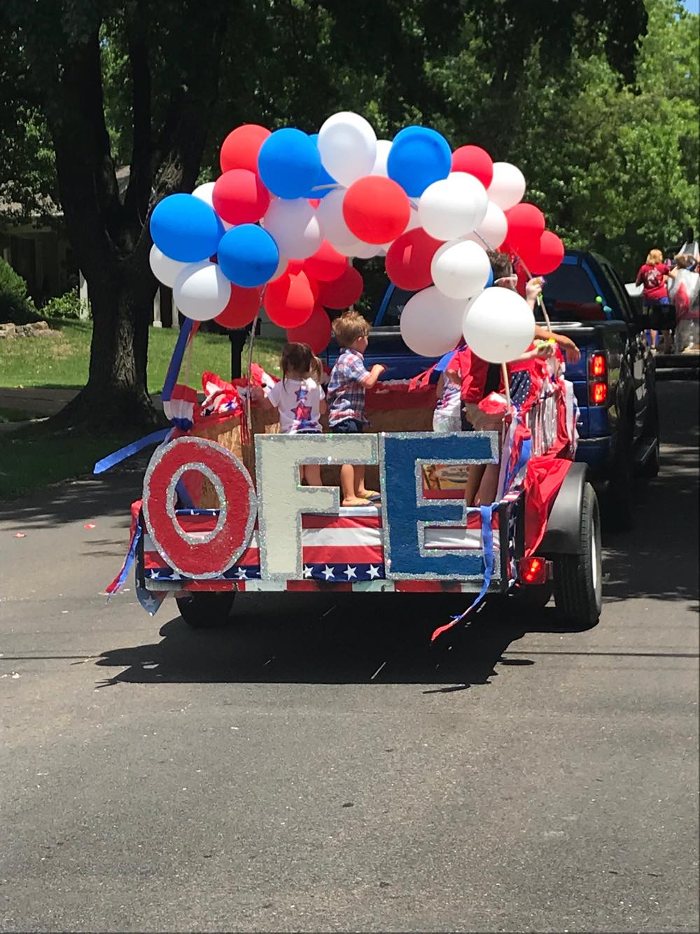Old Farm Estates 4th of July Float Contest