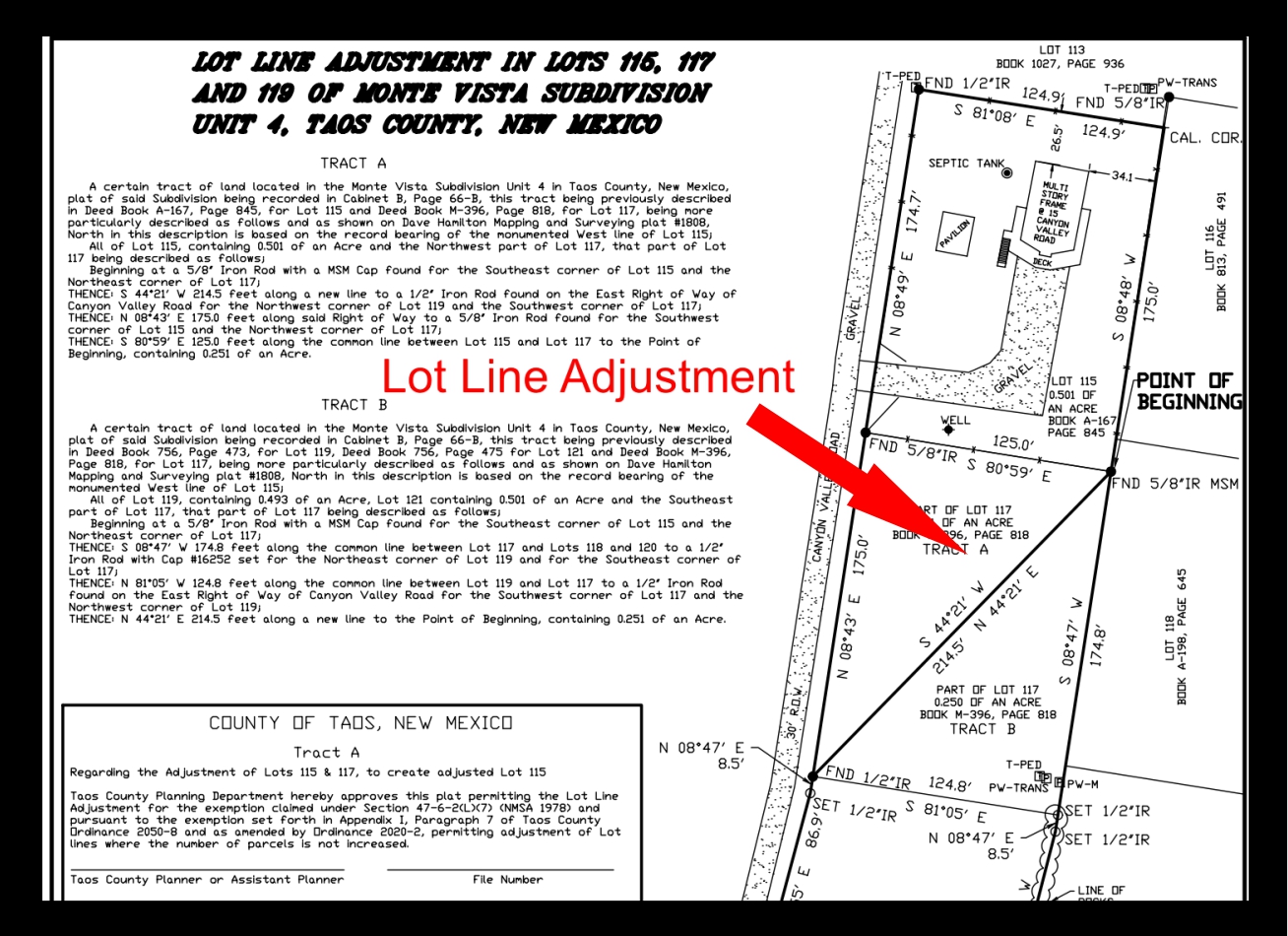 Red River and Angel Fire Division Of Land