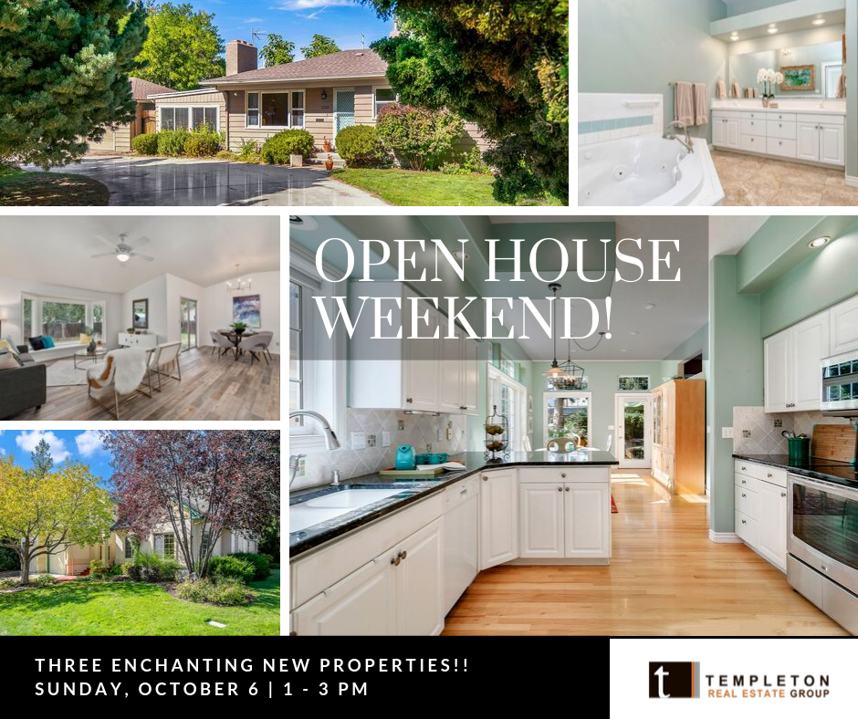 Open House Weekend - 3 Enchanting New Listings in Fantastic Locations!!