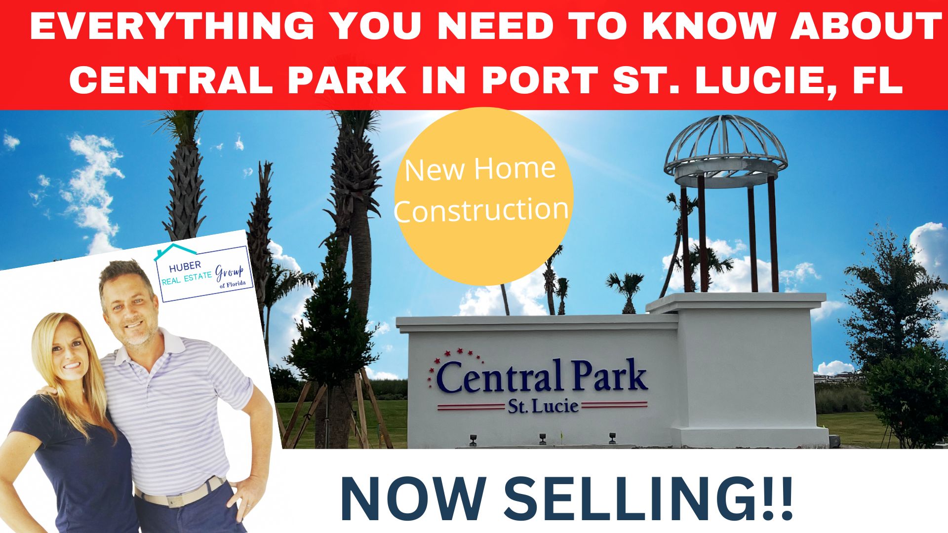 Central Park New Home Construction | Port St Lucie Homes For Sale