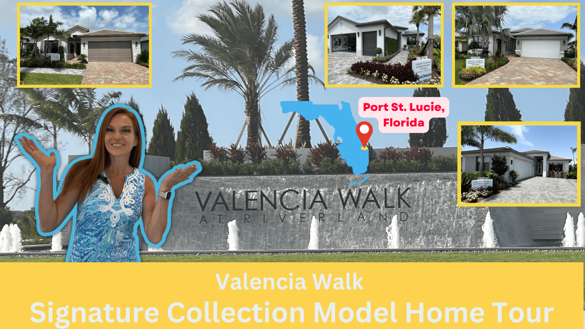Valencia Walk Signature Homes | Port St Lucie FL