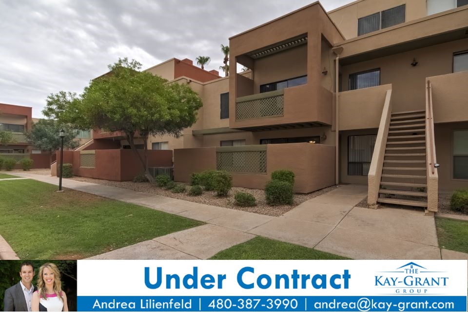 UNDER CONTRACT: 1-Bedroom Ground Floor Condo in Scottsdale