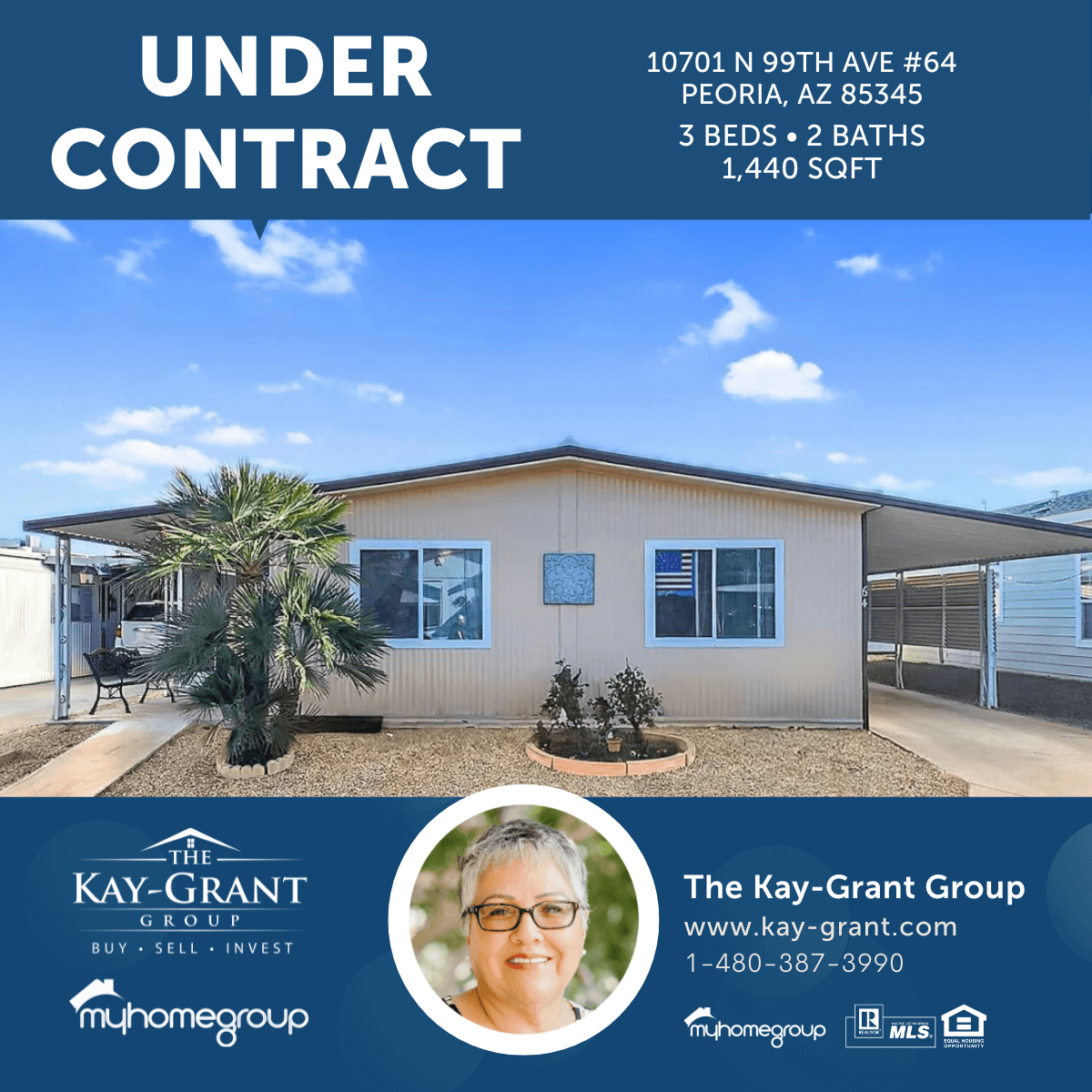 Three-Bedroom Peoria Home Under Contract