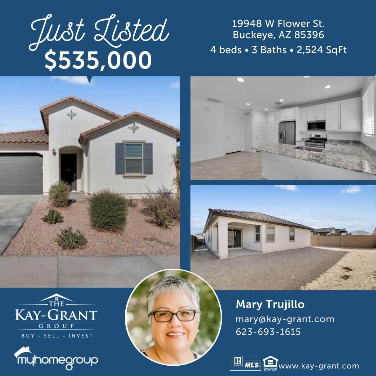 Generational Four-Bedroom Buckeye Home Just Listed