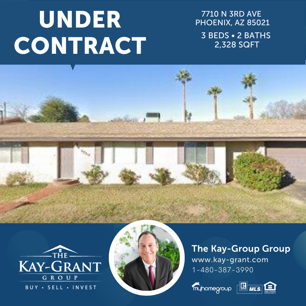 Three-Bedroom Phoenix Home Under Contract