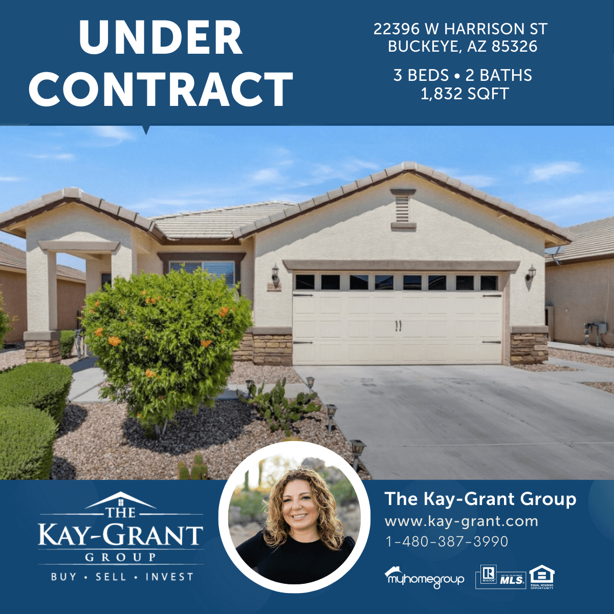 Three-Bedroom Buckeye Home Under Contract