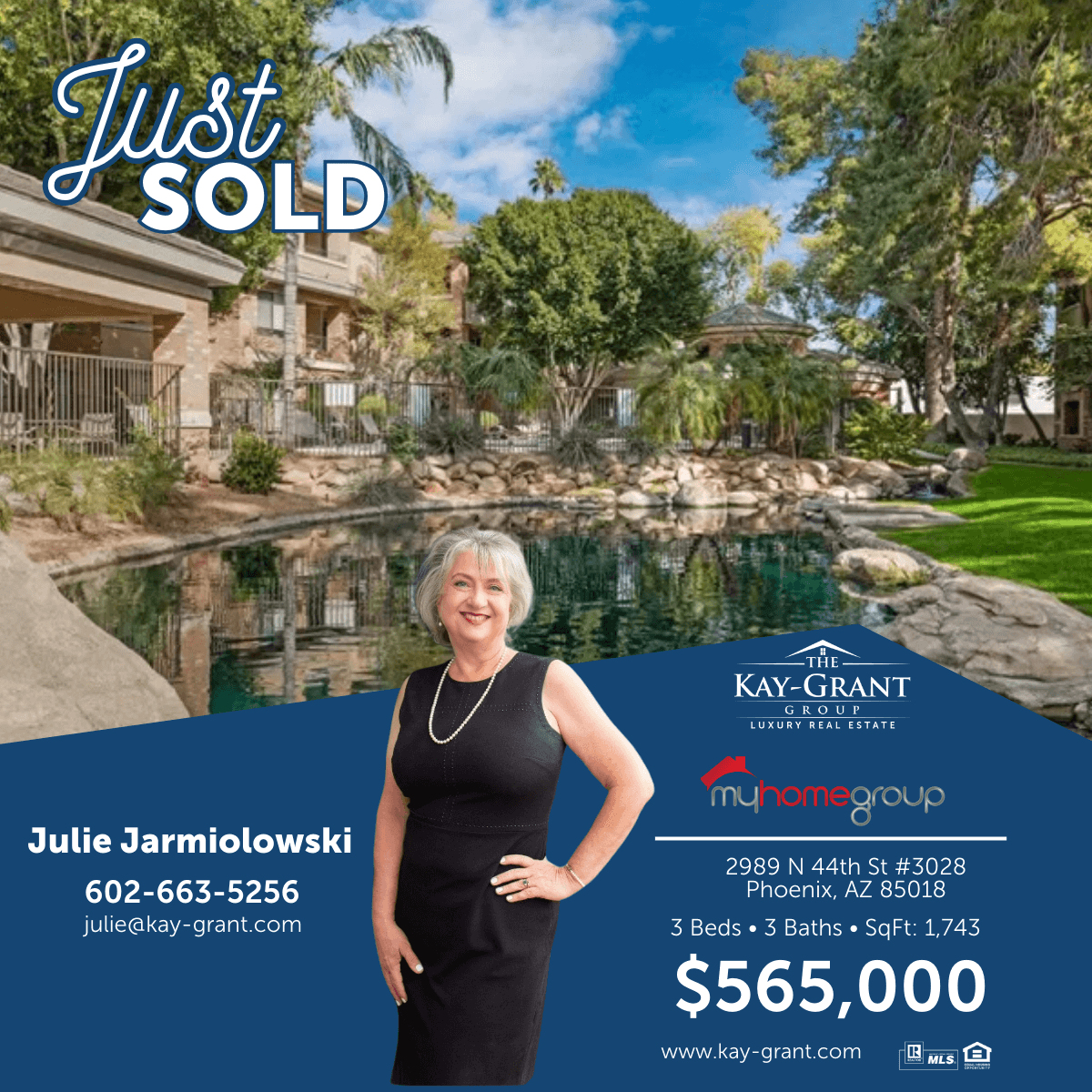 Three-Bedroom Phoenix Condo Just Sold