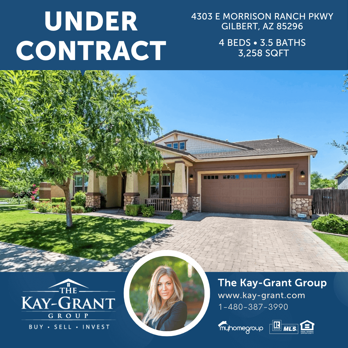 Four-Bedroom Gilbert Home Under Contract