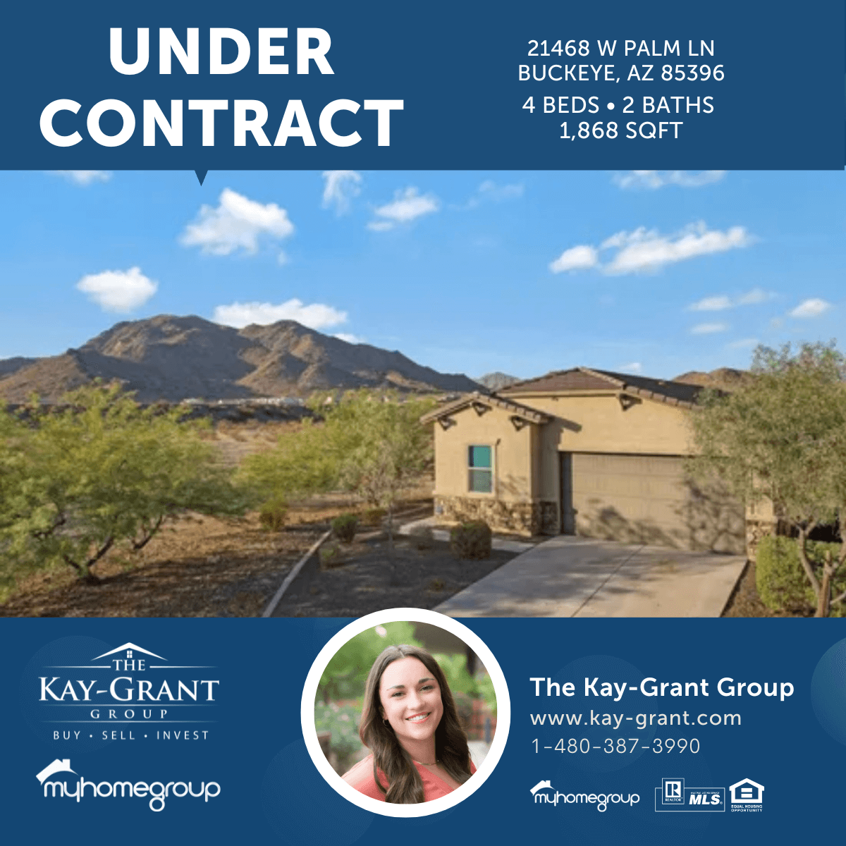 Four-Bedroom Buckeye Home Under Contract