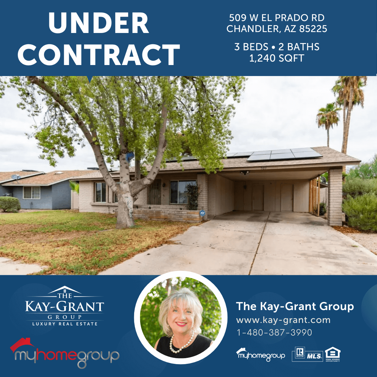 Three-Bedroom Chandler Home Under Contract