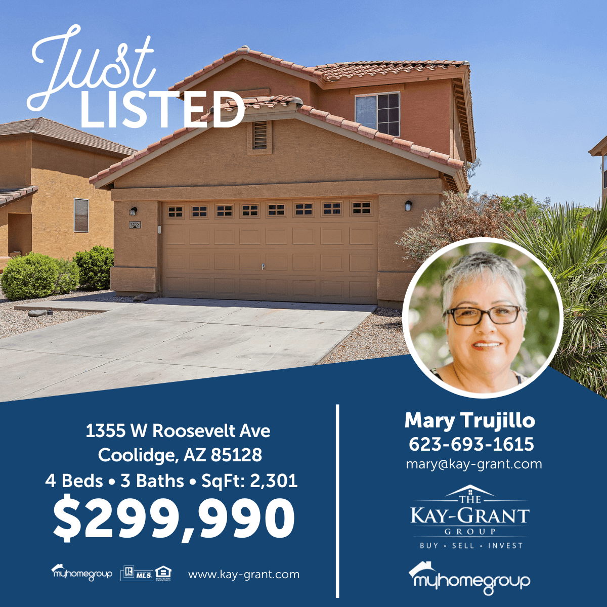 Four-Bedroom Coolidge Home Just Listed