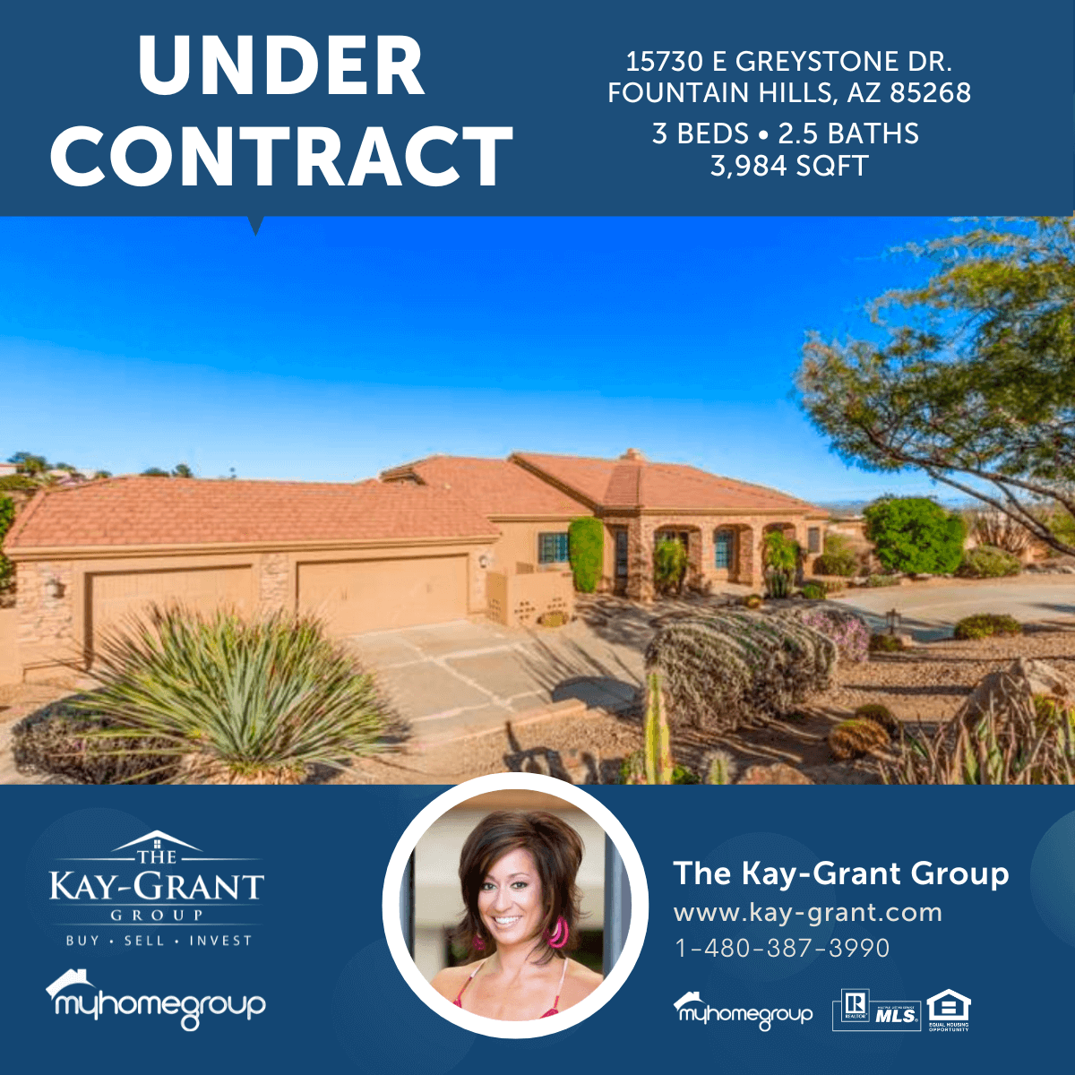 Three-Bedroom Fountain Hills Home Under Contract