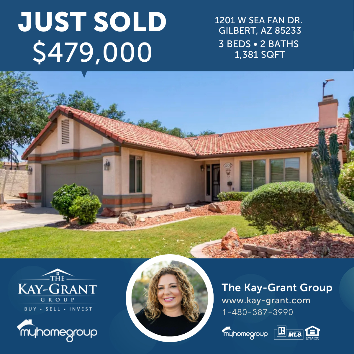 Three-Bedroom Gilbert Home Just Sold