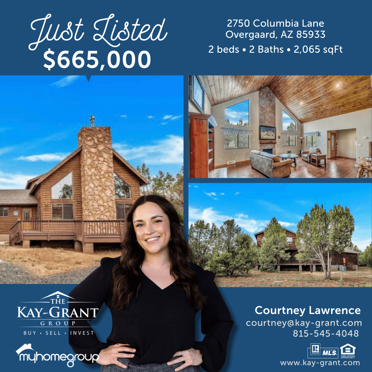 Two-Bedroom Overgaard Home Just Listed