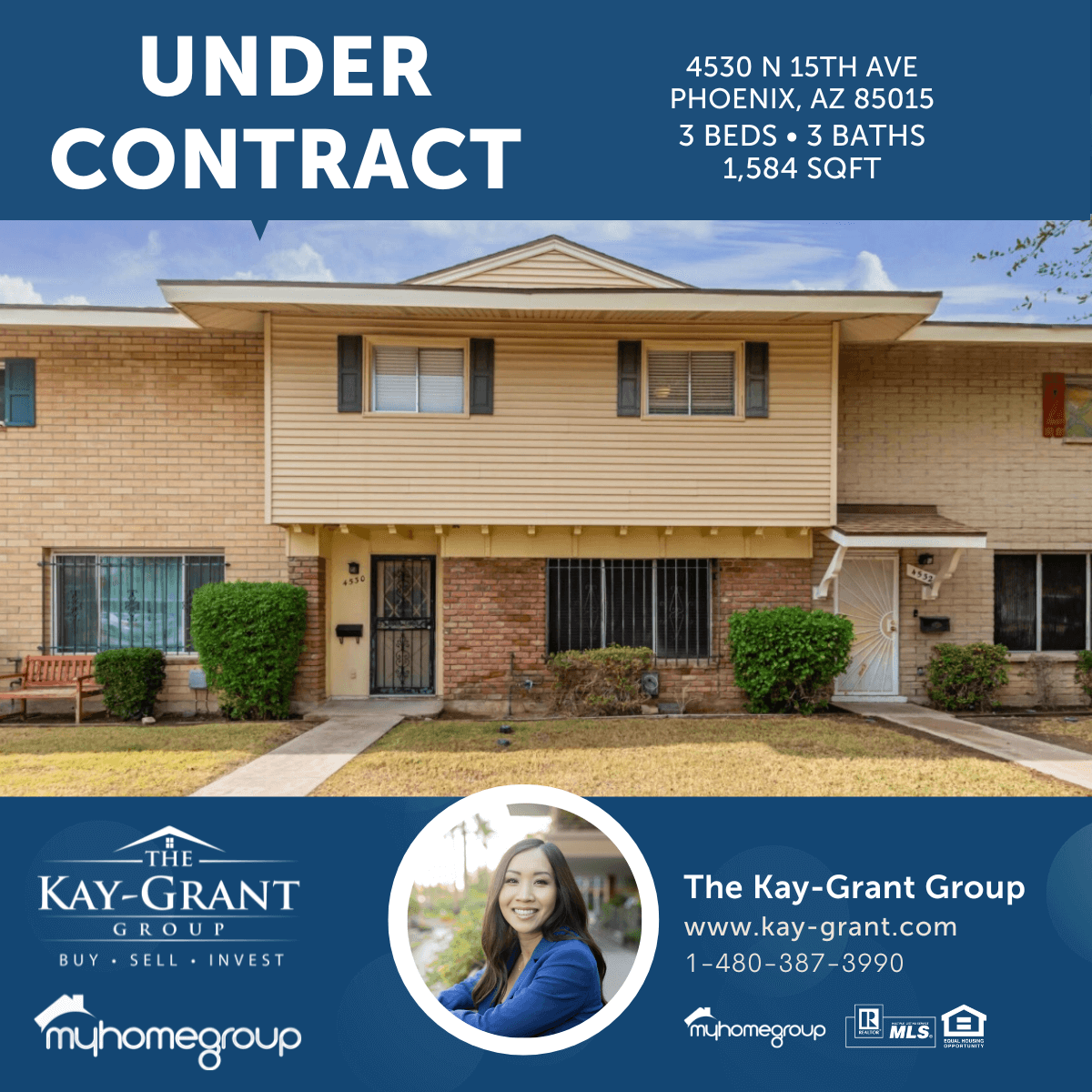 Three-Bedroom Phoenix Home Under Contract