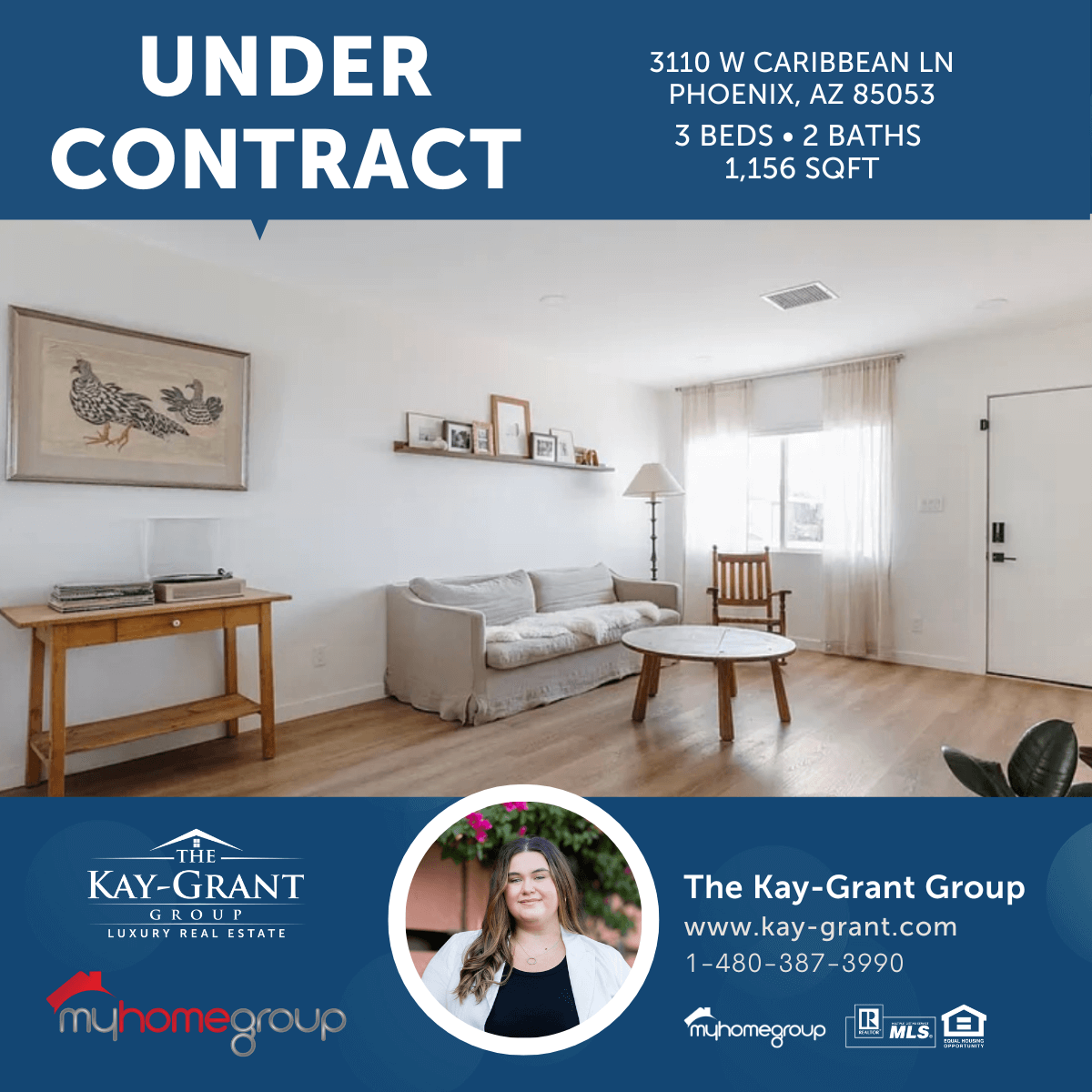 Three-Bedroom Phoenix Home Under Contract
