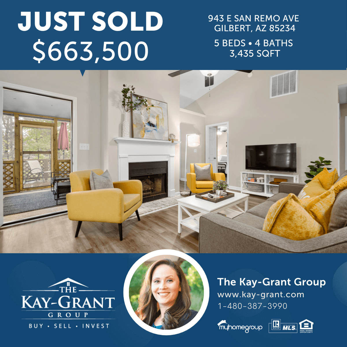 Five-Bedroom Gilber Home Just Sold