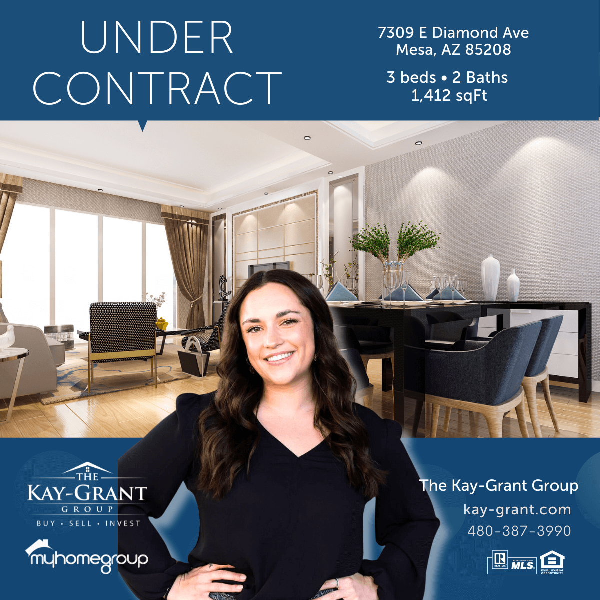 Three-Bedroom Mesa Home Under Contract