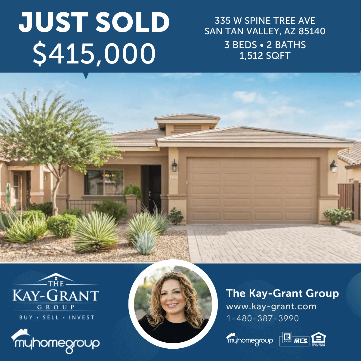 Three-Bedroom San Tan Valley Home Under Contract