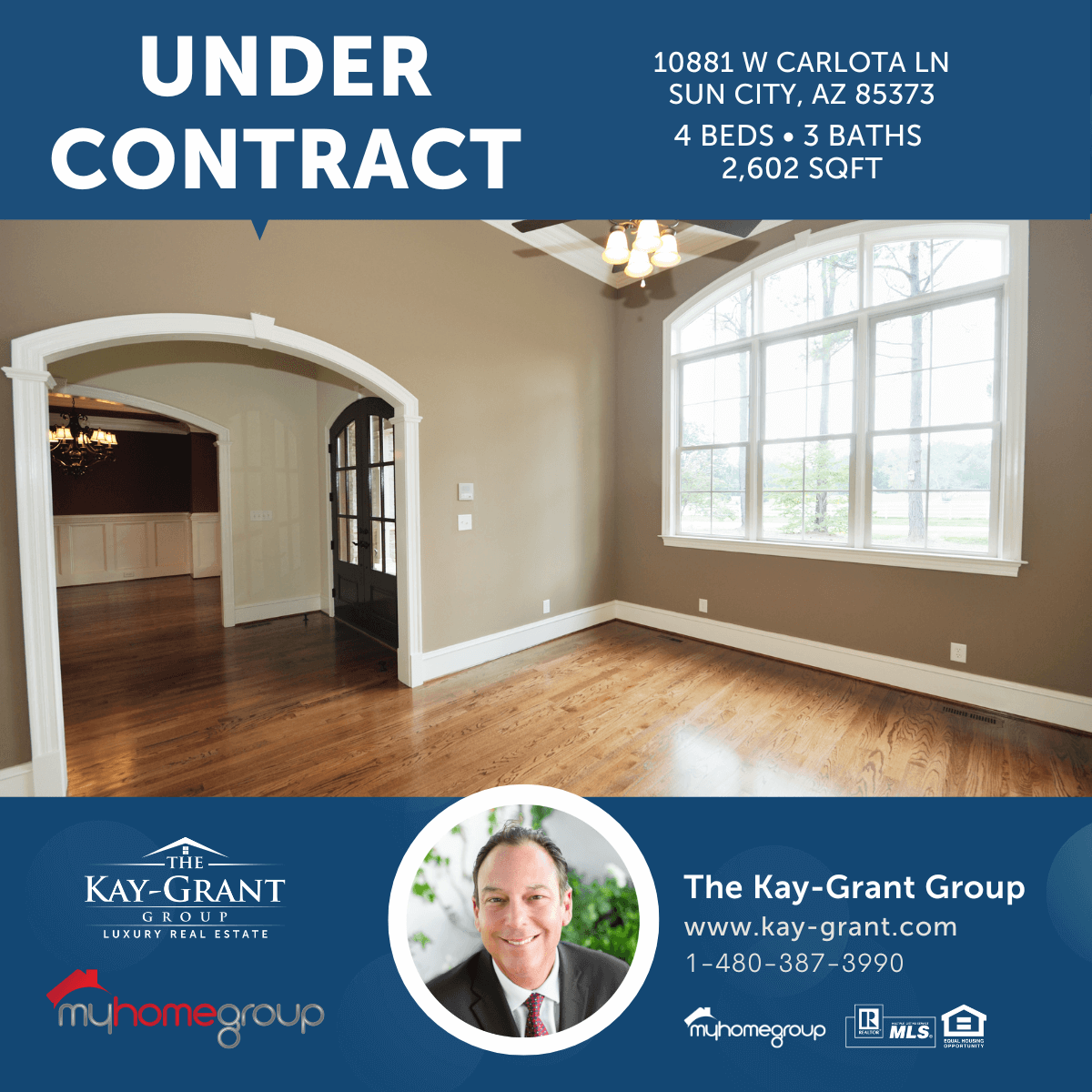 Four-Bedroom Sun City Home Under Contract