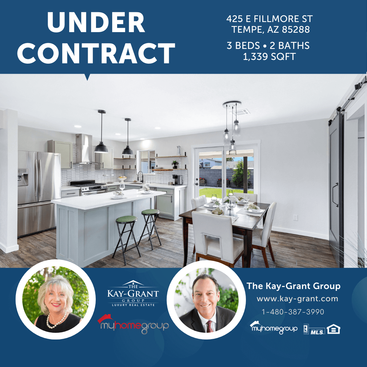 Three-Bedroom Tempe Home Under Contract